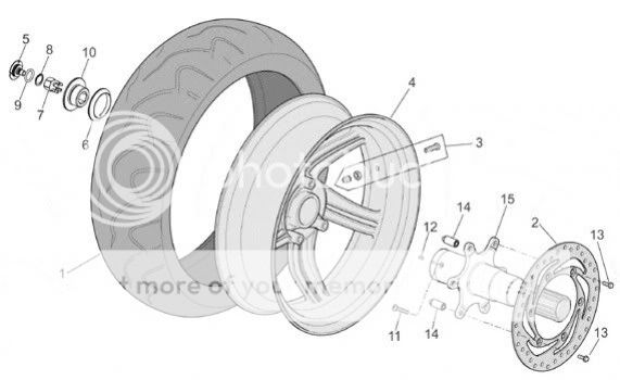 Cant remove rear wheel